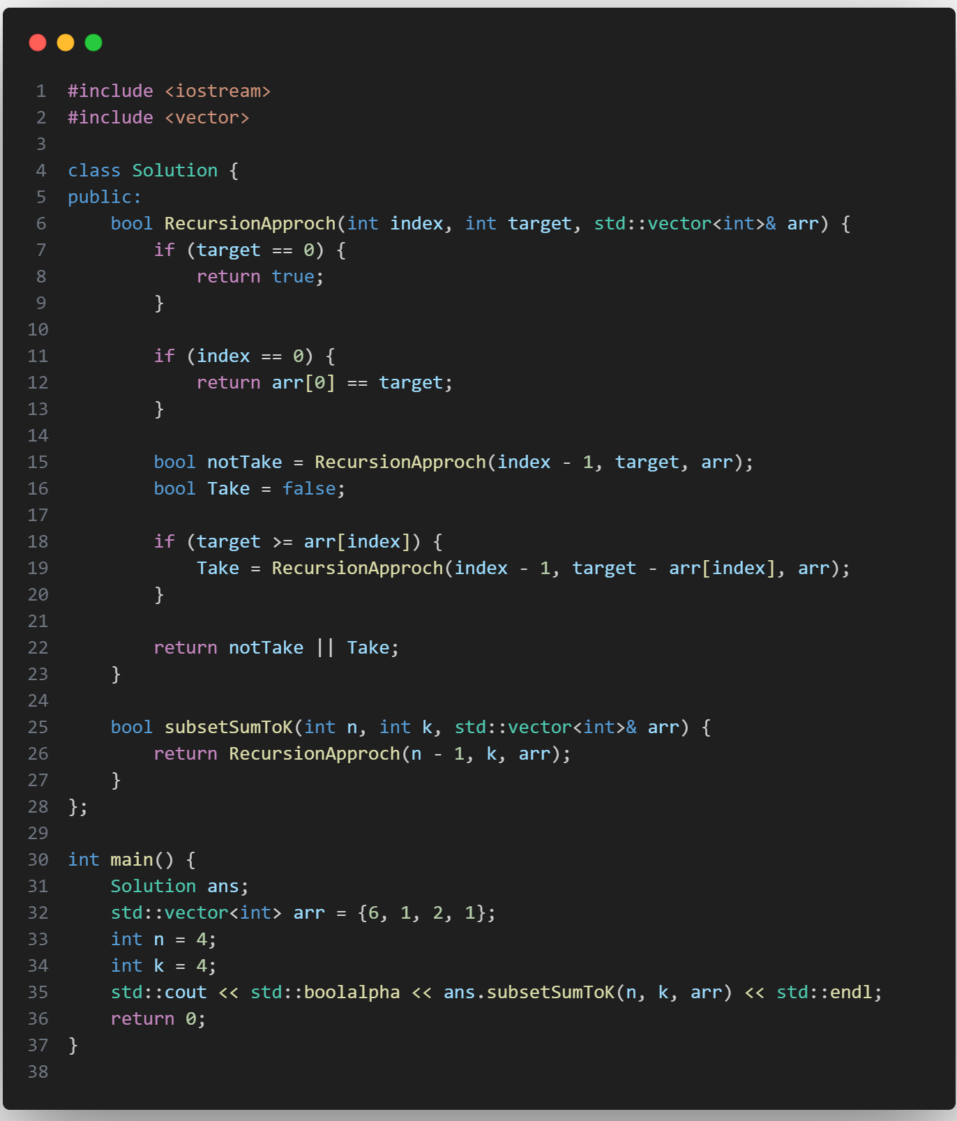 DPL14 Subset Sum Equals to Target 🔥